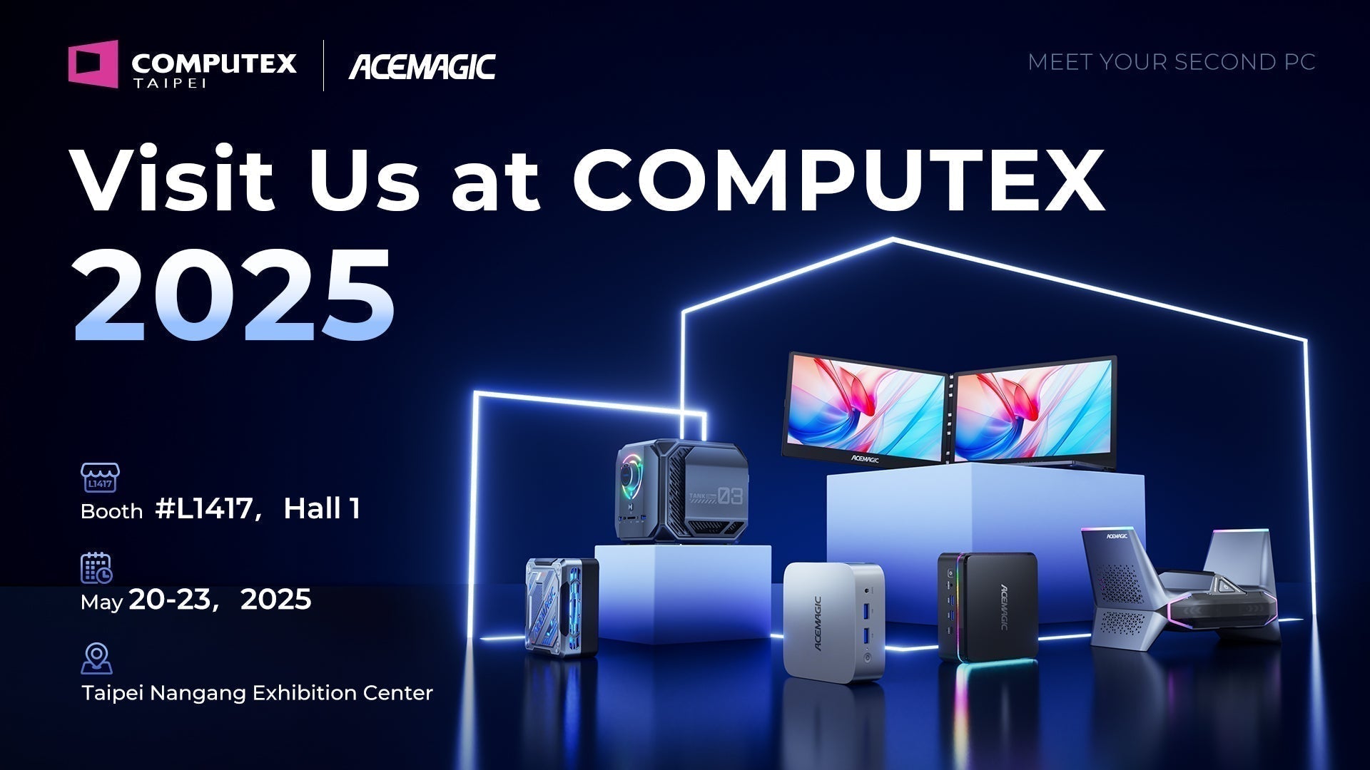 Invitation |Join ACEMAGIC at COMPUTEX 2025 in Taipei!