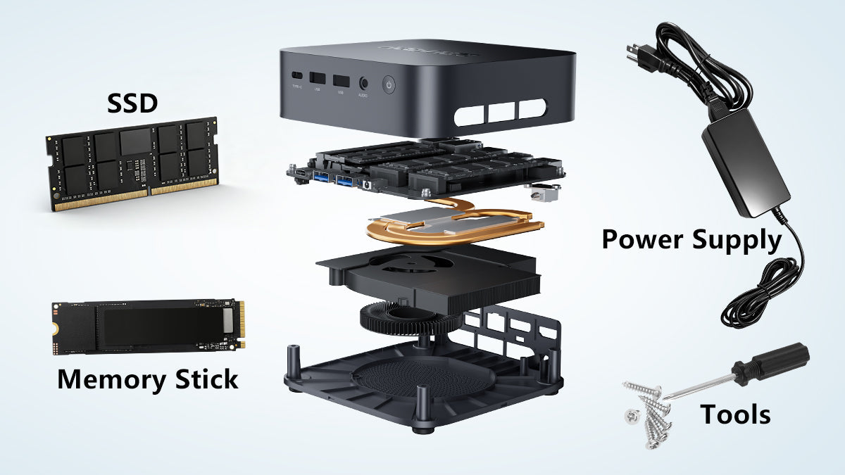 How to Assemble a Mini PC (Barebone) Step by Step – ACEMAGIC