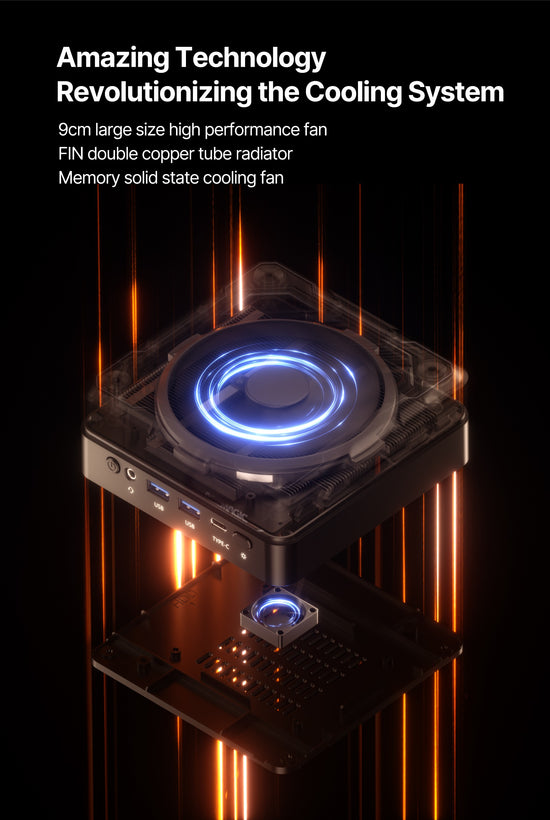 ACEMAGIC AM18 AMD Ryzen™ 7 8845HS Mini PC