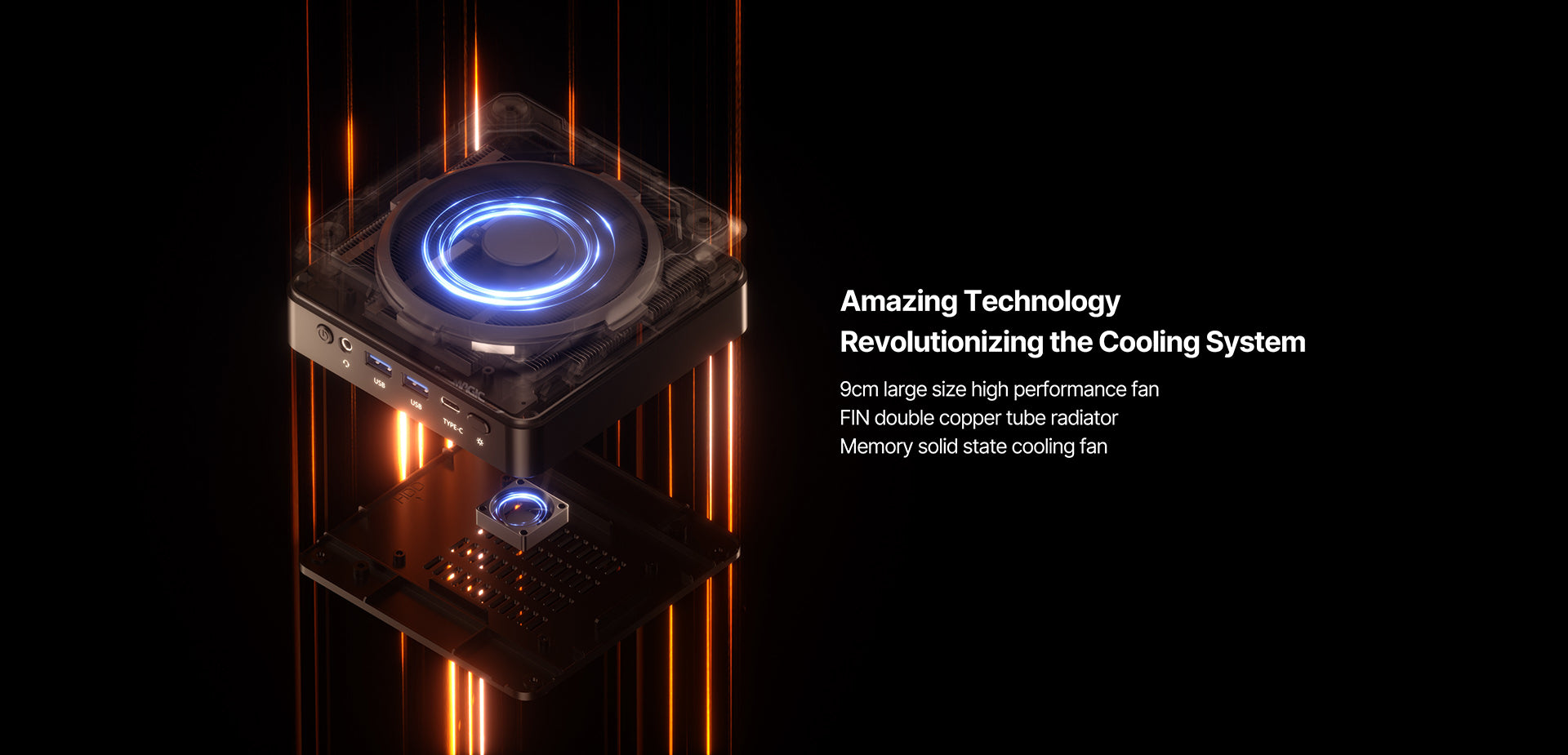 ACEMAGIC AM18 AMD Ryzen™ 7 8845HS Mini PC