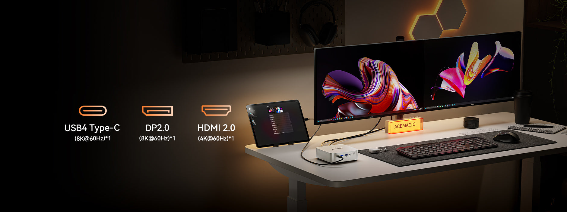 ACEMAGIC AMD Ryzen™ 7 8745HS W1 Mini PC