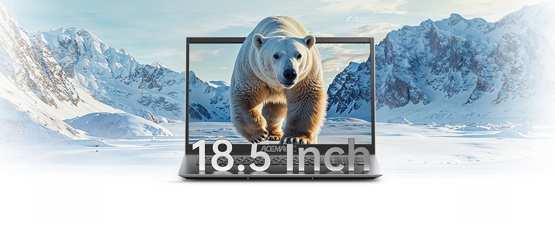 ACEMAGIC ‎AX18 Laptop with Intel N150 Processor and 18.5" Display